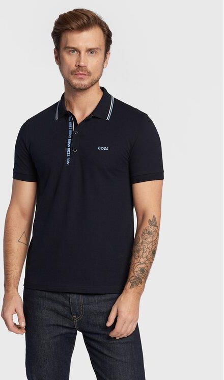 Boss Polo Paule 4 50469391 Granatowy Slim Fit - Ceny i opinie - Ceneo.pl