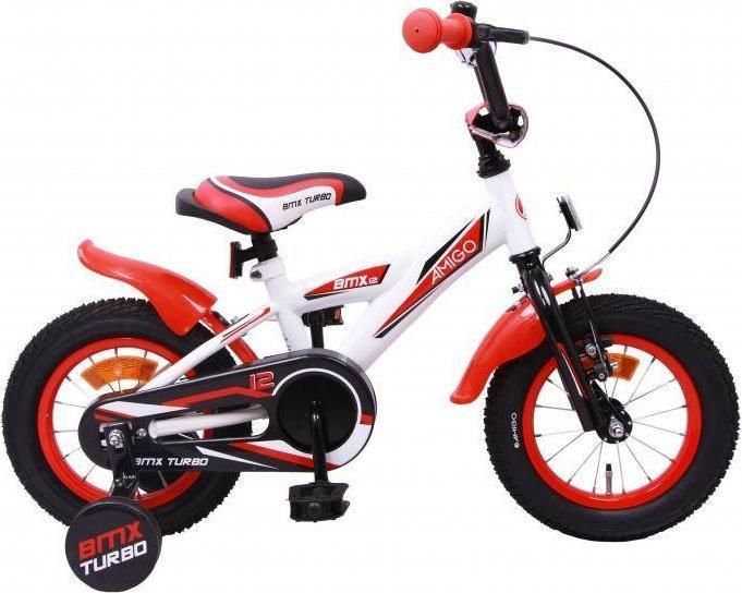Amigo Bmx Turbo 12 Cal 19 Cm Chłopcy Hamulec Gwintowany Biały - Ceny i ...