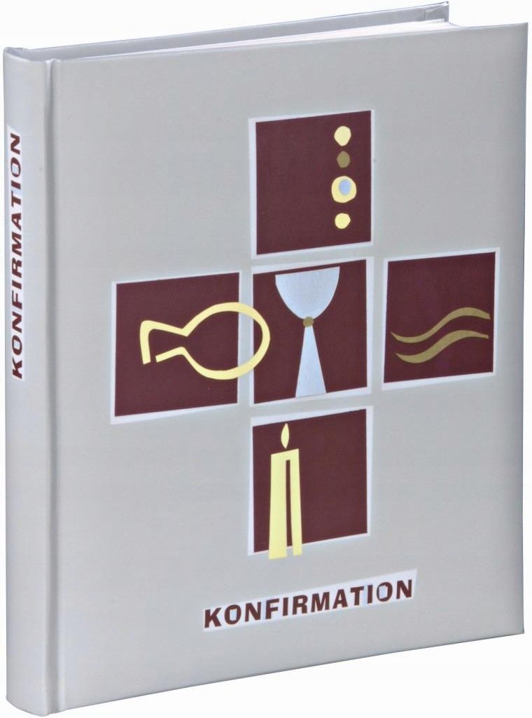 Album na zdjęcia Hama Bookbound Album Confirmation Cross, red, 22x25/40 ...