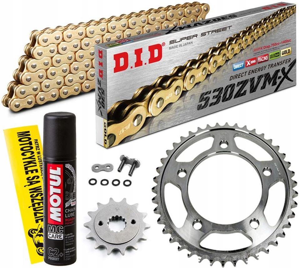 Did Zestaw Napędowy Zvmx Jt Yamaha Yzf750R 93-98 Did530Zvmxg&G-106 ...