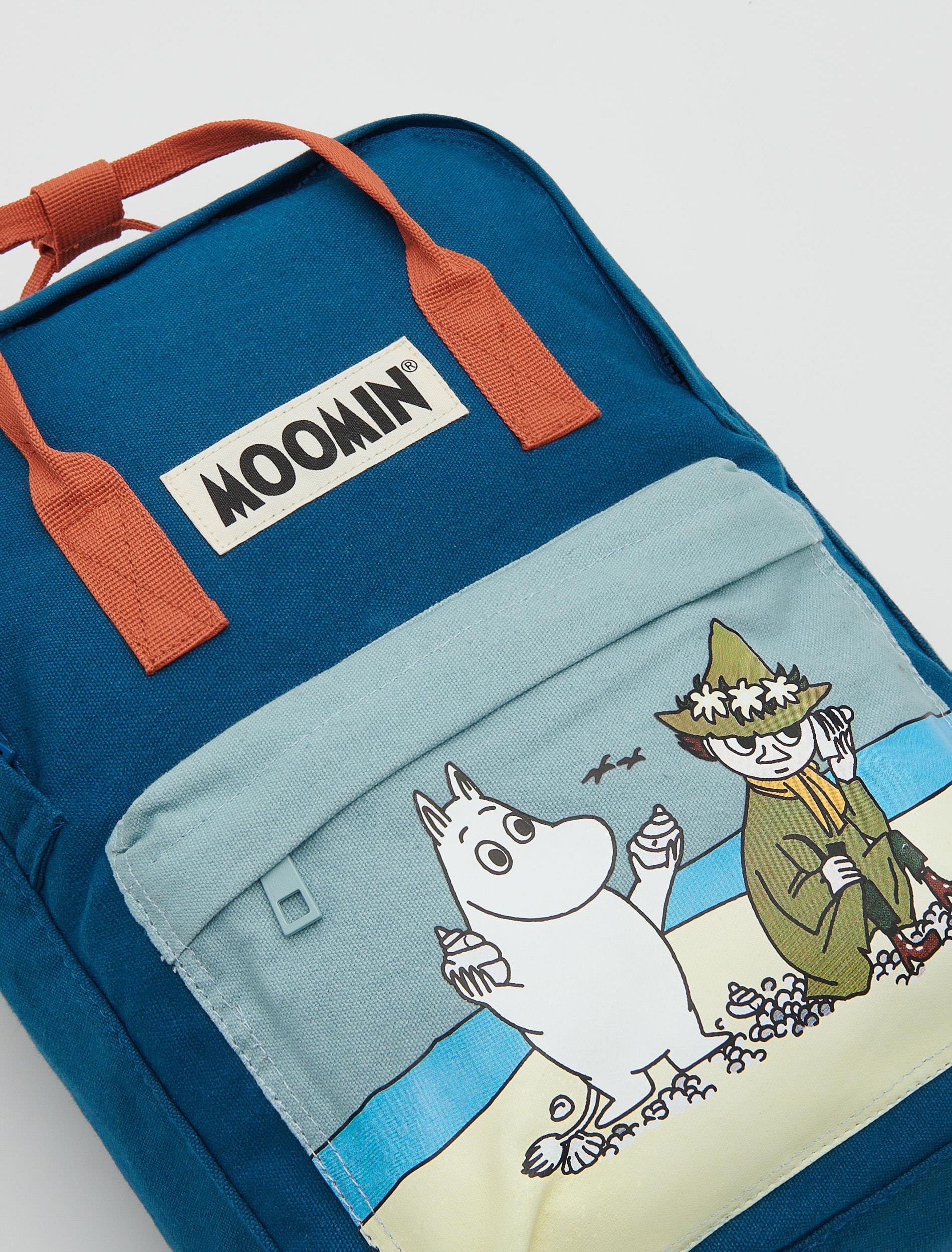 Reserved - Plecak Muminki z naszywką - Granatowy - Ceny i opinie - Ceneo.pl