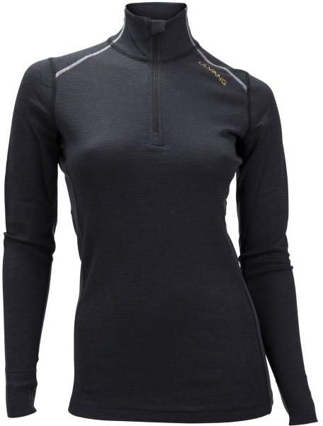 Ulvang Rav 100% Women'S Turtle Neck Wool Sweater With Zipper 2021 Czerń ...