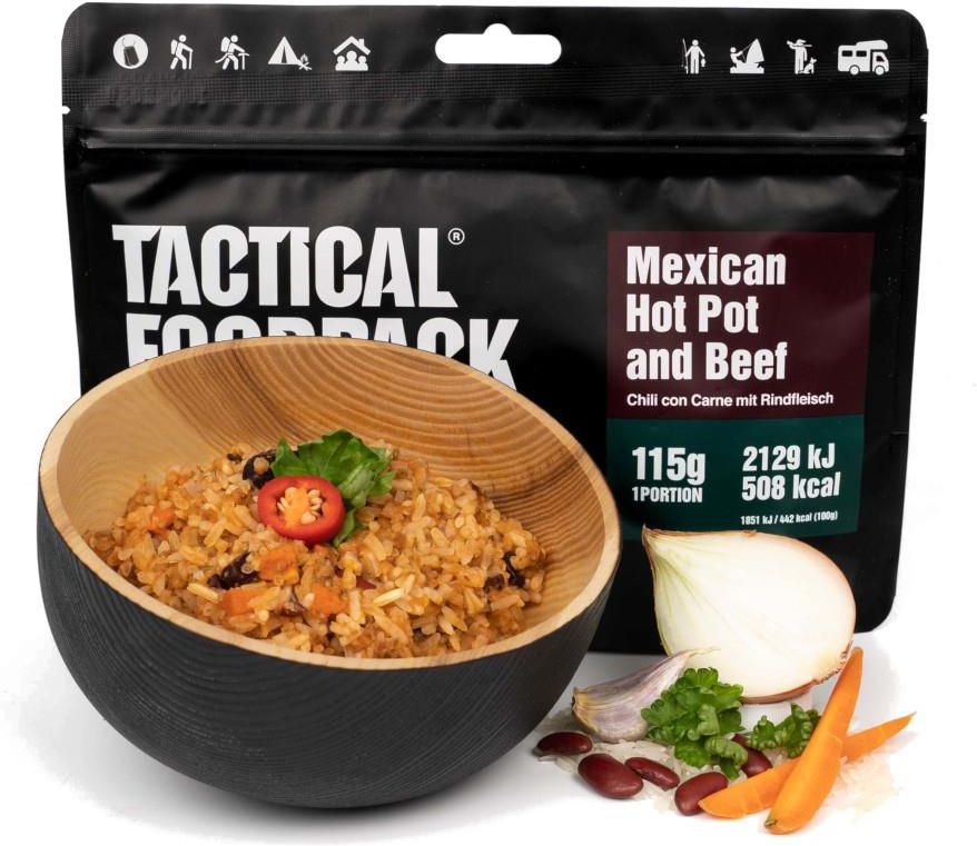 Tactical Foodpack Mexican Hot Pot And Beef 508 Cal - Ceny i opinie ...