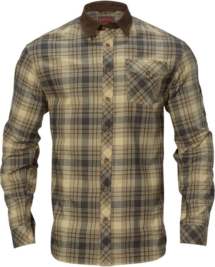 Härkila Men'S Driven Hunt Flannel Hunting Shirt Jasny Piaskowy 2 Xl ...