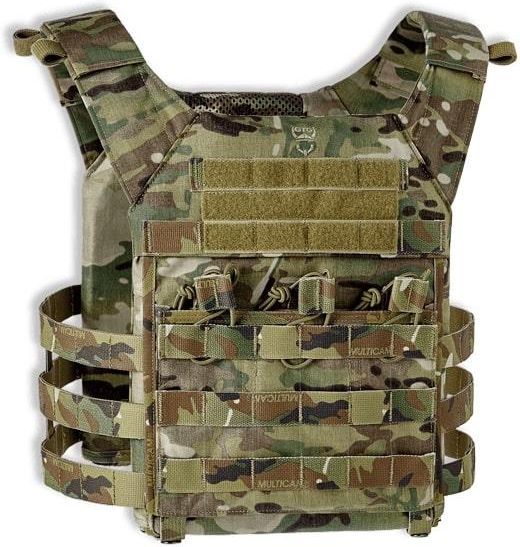 Gingers Tactical Gear Kangaroo Skeleton Plate Carrier Multicam Large ...