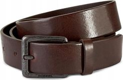 Diesel Pasek skórzany brązowy DIESEL BAS BELT - Ceny i opinie - Ceneo.pl