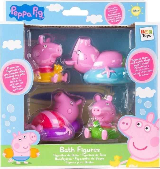 Tm Toys Świnka Peppa 4W1 Do Kąpieli Figurki Peppy George Tata Mama ...