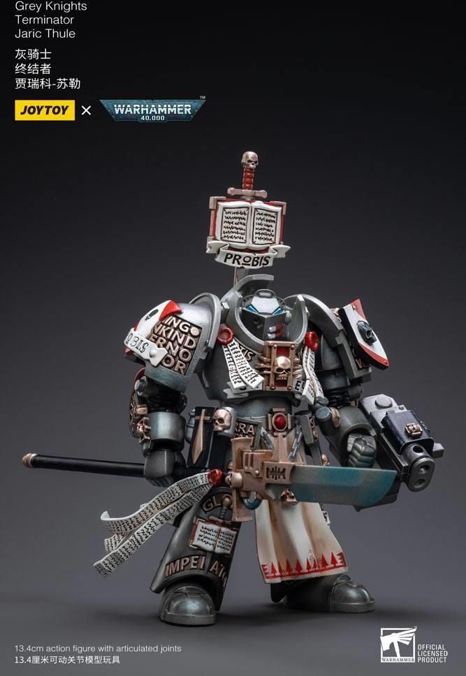 JoyToy Warhammer 40k Action Figure 1/18 Grey Knights Terminator Jaric Thule 13 cm - Ceny i ...