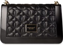 MONNARI ELEGANCKA TORBA Z KLAPĄ PIKOWANA TOREBKA DAMSKA LISTONOSZKA CHANELKA NA ŁAŃCUSZKU ...