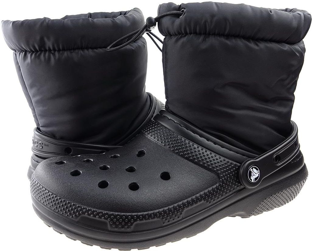 Śniegowce Crocs Classic Lined Neo Puff 206630-060 black/black - Ceny i ...