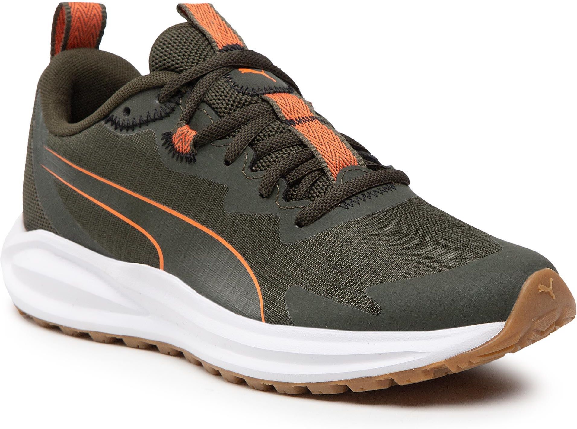 Buty PUMA - Twitch Runner Trail Jr 377581 02 Forest Night/Nasturtium ...