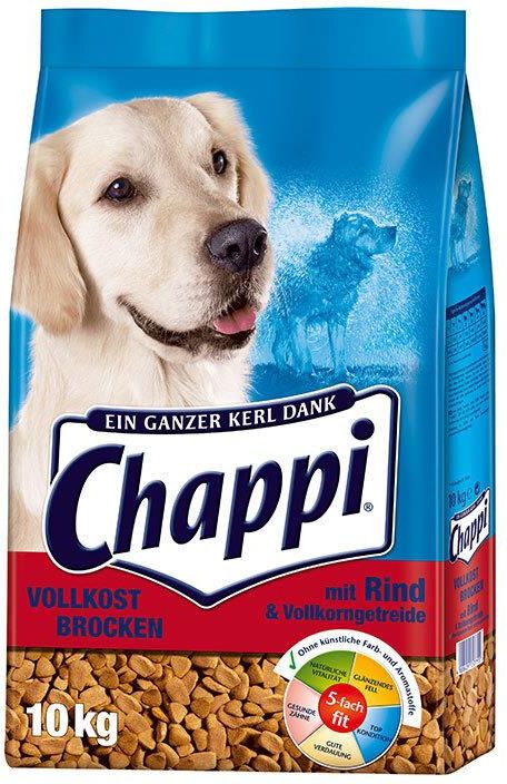 Karma Chappi Pełnowartościowe Kawałki Wołowina I Całe Zboża 10Kg - Ceny ...