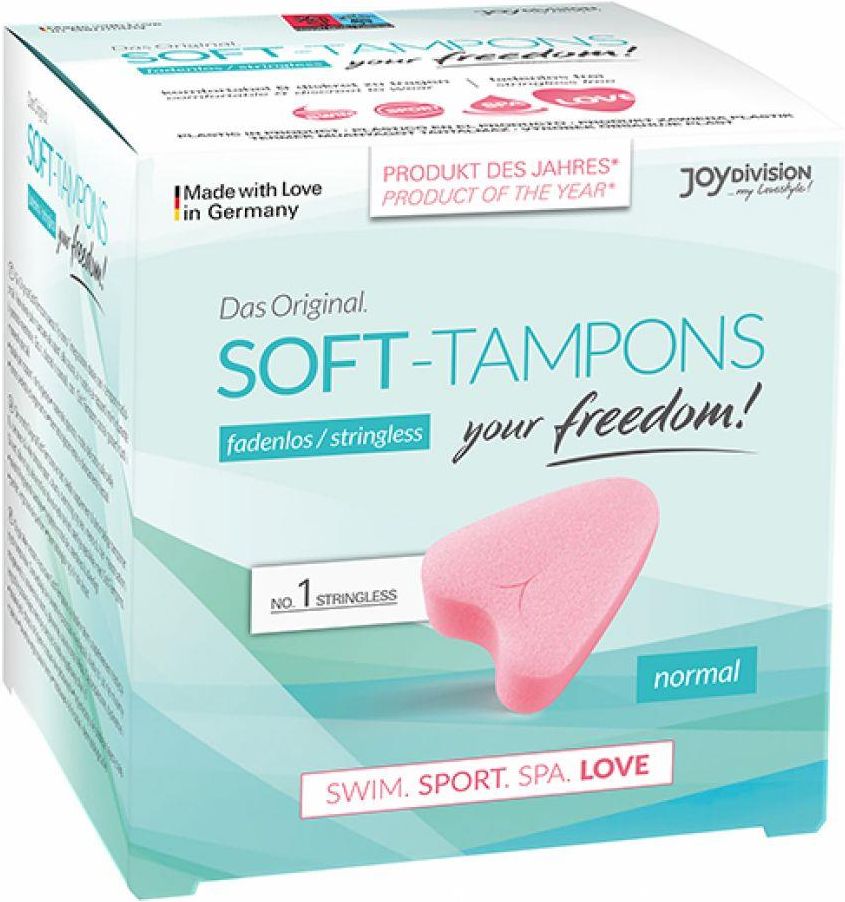 Joydivision Tampony Soft Tampons Stringless Normal 3 Szt JOY23C - Ceneo.pl