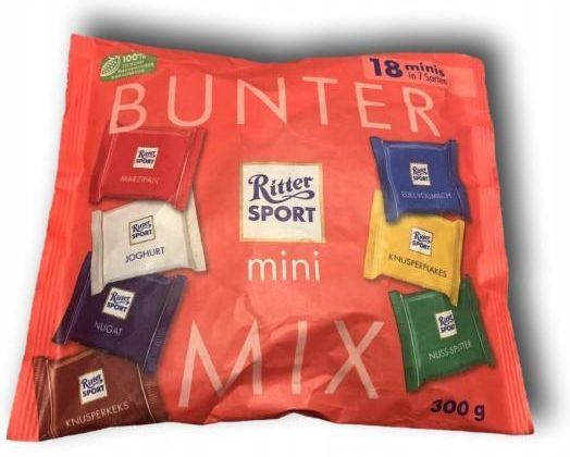 Ritter Sport Czekolada Mini Mix 7 Smaków 300g - Ceny i opinie - Ceneo.pl