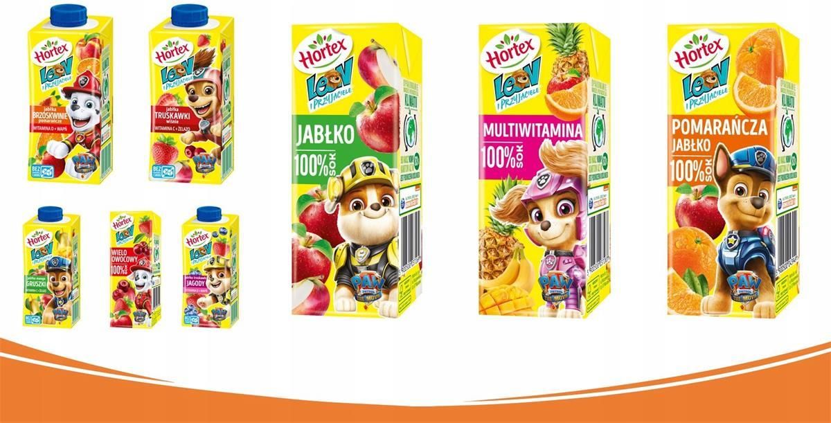 Hortex Leon I Przyjaciele Pomarańcza Jabłko Sok 100% 200ml - Ceny i opinie - Ceneo.pl
