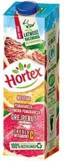 Hortex Pomarańcza Czerwona grejpfrut Rubinowy Karton 1L - Ceny i opinie ...