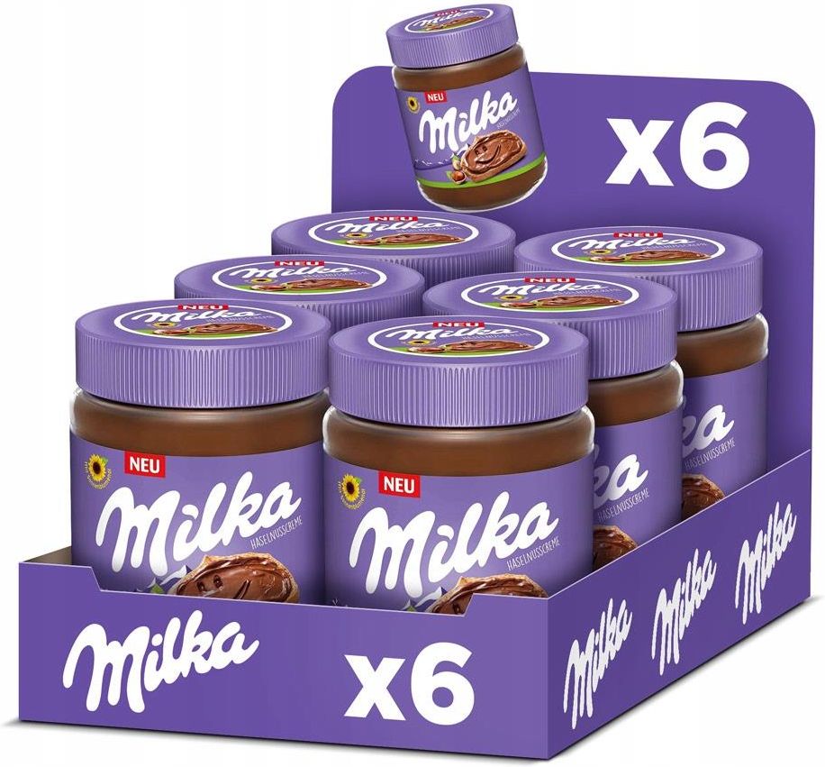 Milka Krem Czekoladowo Orzechowy 6x350g - Ceny i opinie - Ceneo.pl