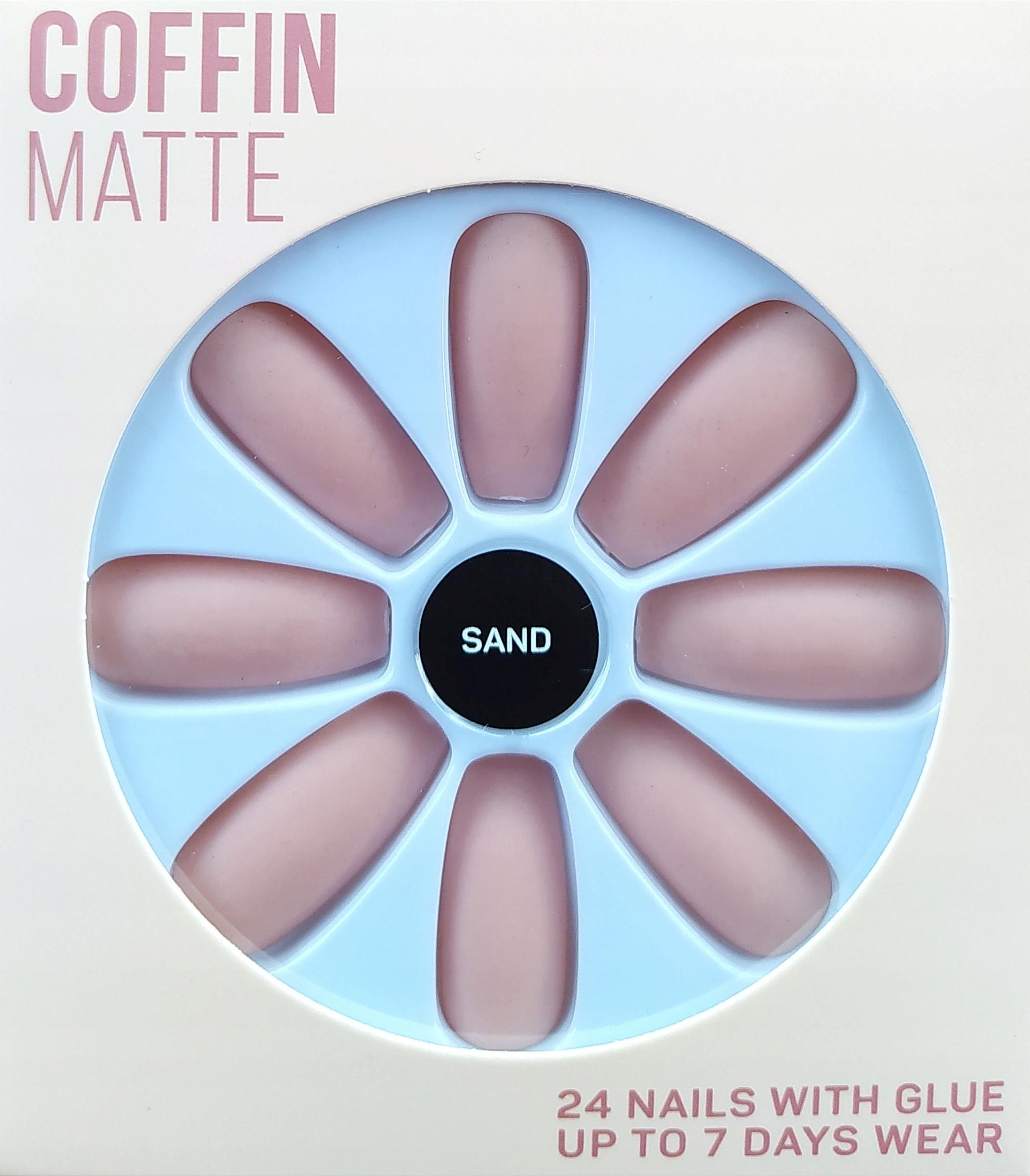 PRIMARK TIPSY SZTUCZNE PAZNOKCIE 24SZ SAND COFFIN - Opinie i ceny na ...