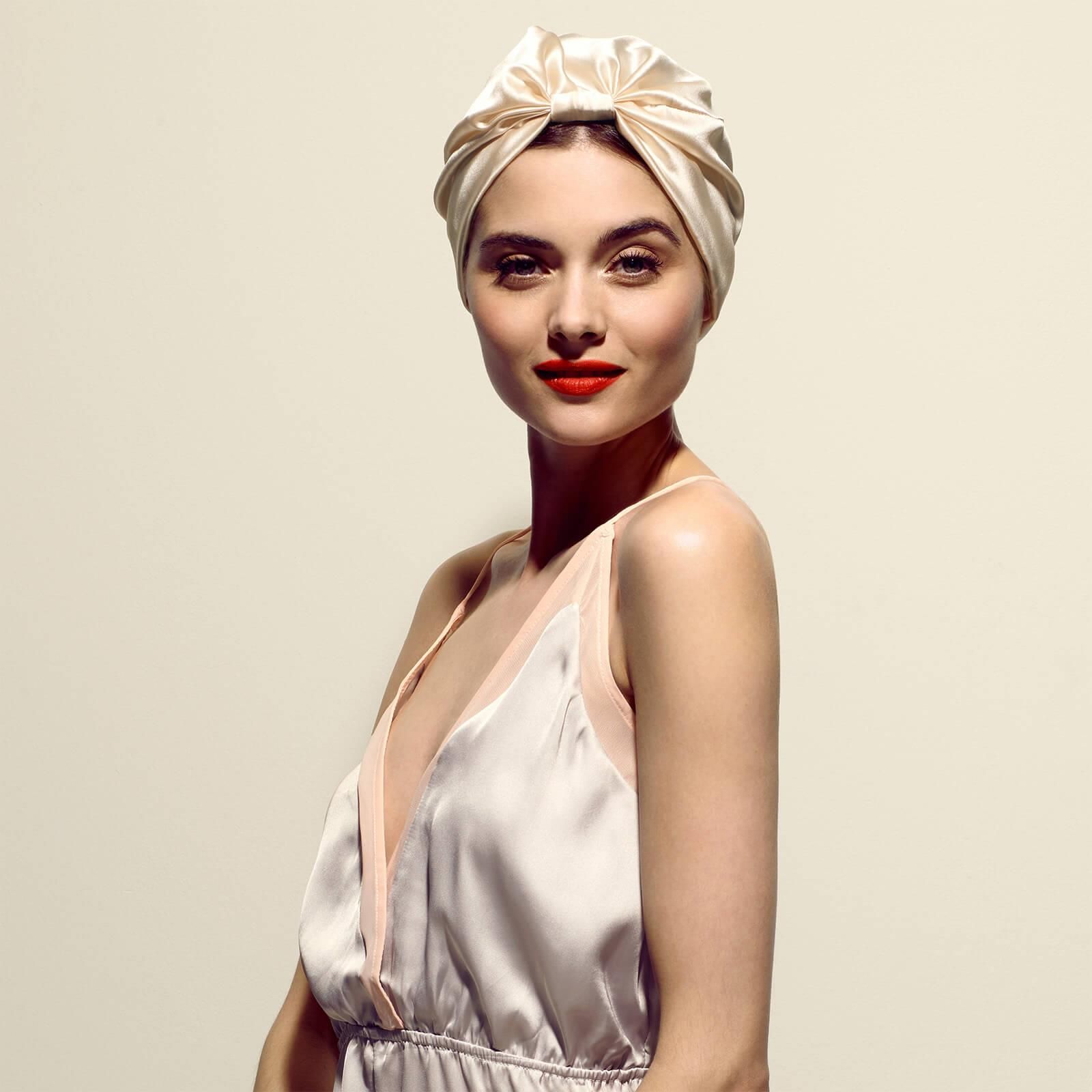 Silke London Silke Hair Wrap The Sofia Champagne - Opinie i ceny na ...