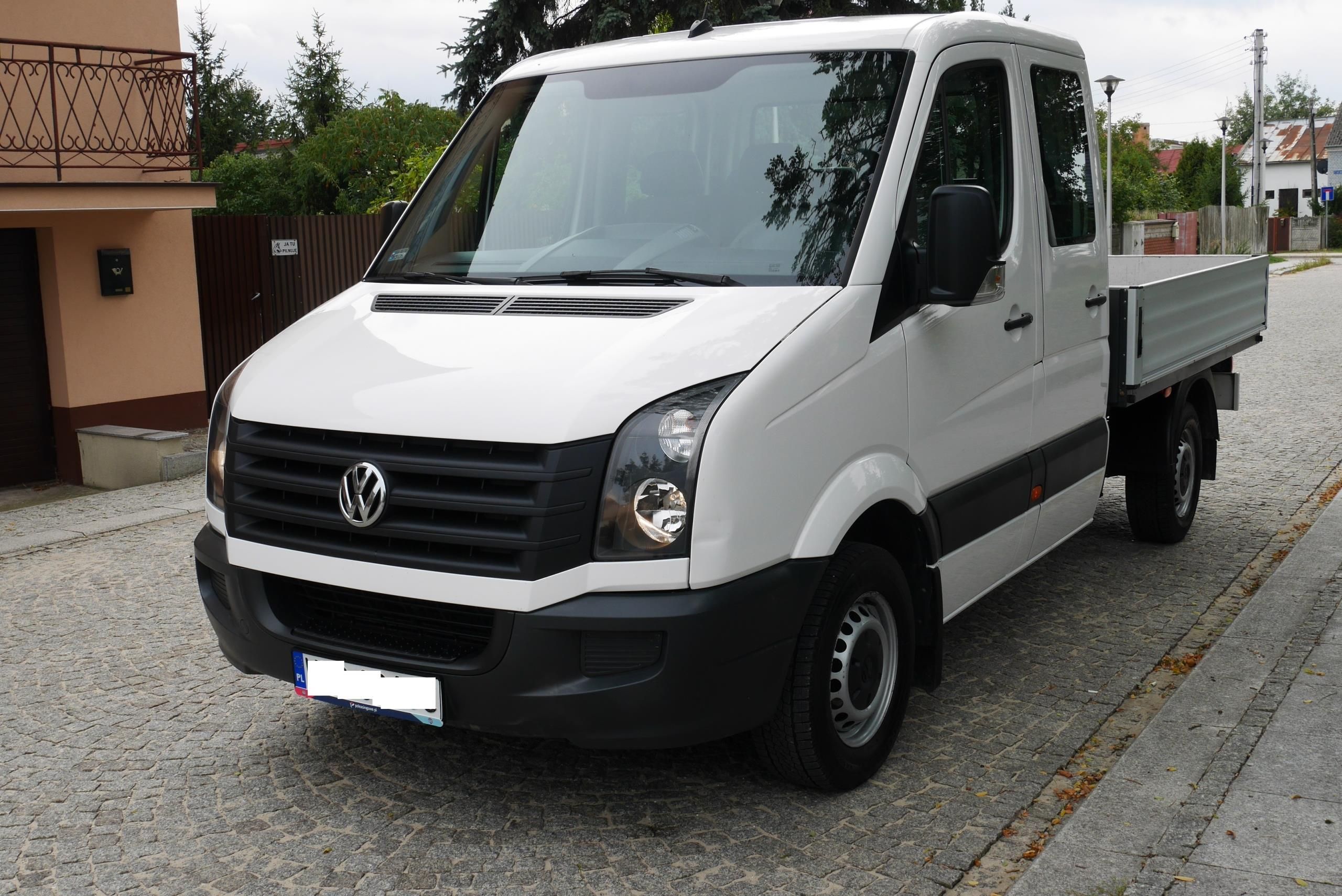 VOLKSWAGEN CRAFTER DOKA. BRYGADÓWKA 7 OSÓB - Opinie i ceny na Ceneo.pl