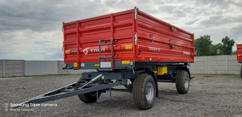Przyczepa Rolnicza METAL-FACH T710/1 6t T710/2 8t - Opinie i ceny na ...