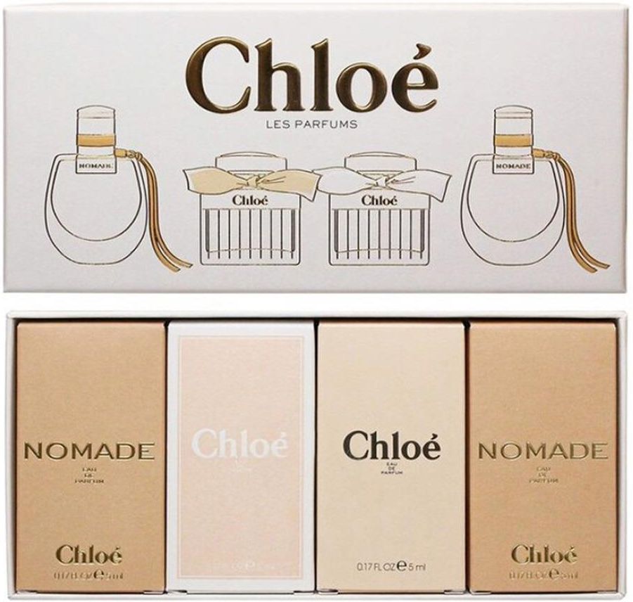 Chloe Zestaw Chloe Eau De Parfum 5 ml + Chloe Nomade Woda Perfumowana 5 ml + Chloe Nomade Edt 5 ...