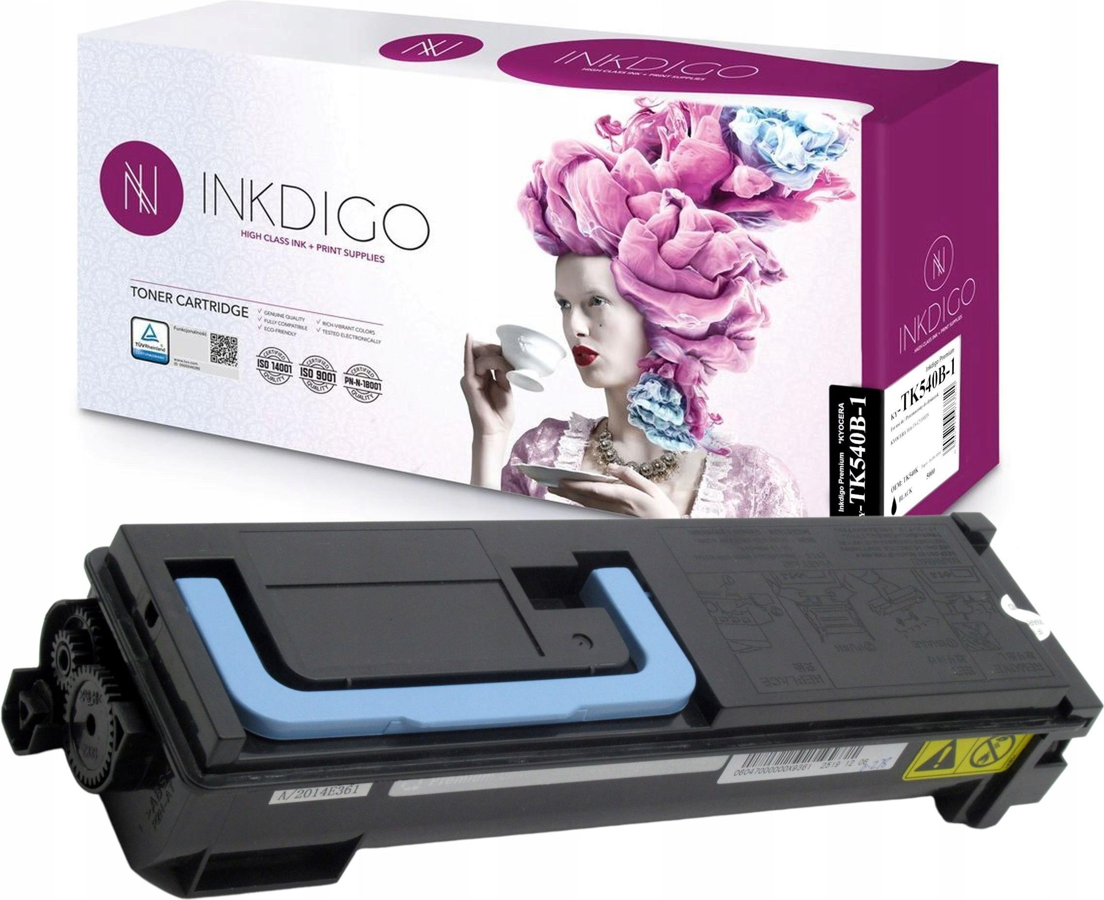 INKDIGO ZAMIENNIK TK-540 TK540 DO KYOCERA FS C 5100 DN - Opinie i ceny ...