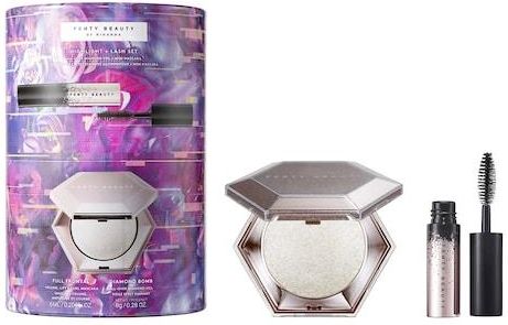 Fenty Beauty Bell Box Diamond Bomb & Mini Mascara Full Frontal Zestaw ...