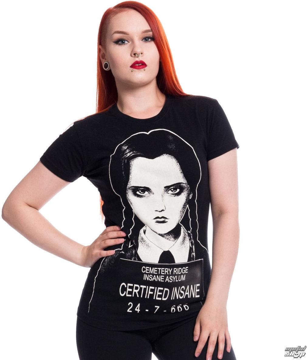 Koszulka damska - CERTIFIED WEDNESDAY - HEARTLESS - POI530 - Ceny i ...