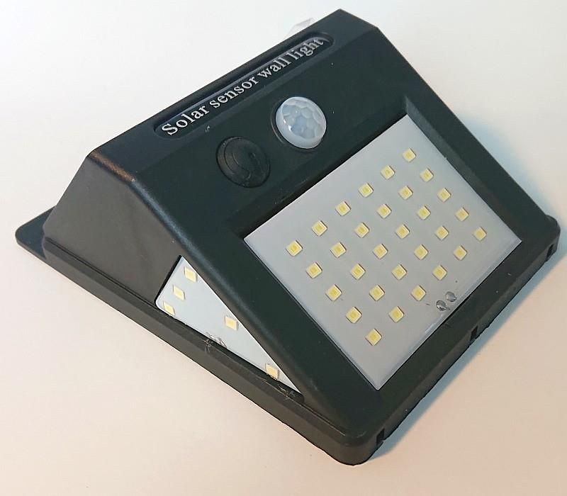 Lampa ścienna solarna SMD 40 LED z czujnikiem ruchu i zmierzchu - Ceny ...