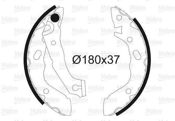 Szczęka hamulcowa Valeo Klocki Hamulcowe 562608 - Opinie i ceny na Ceneo.pl