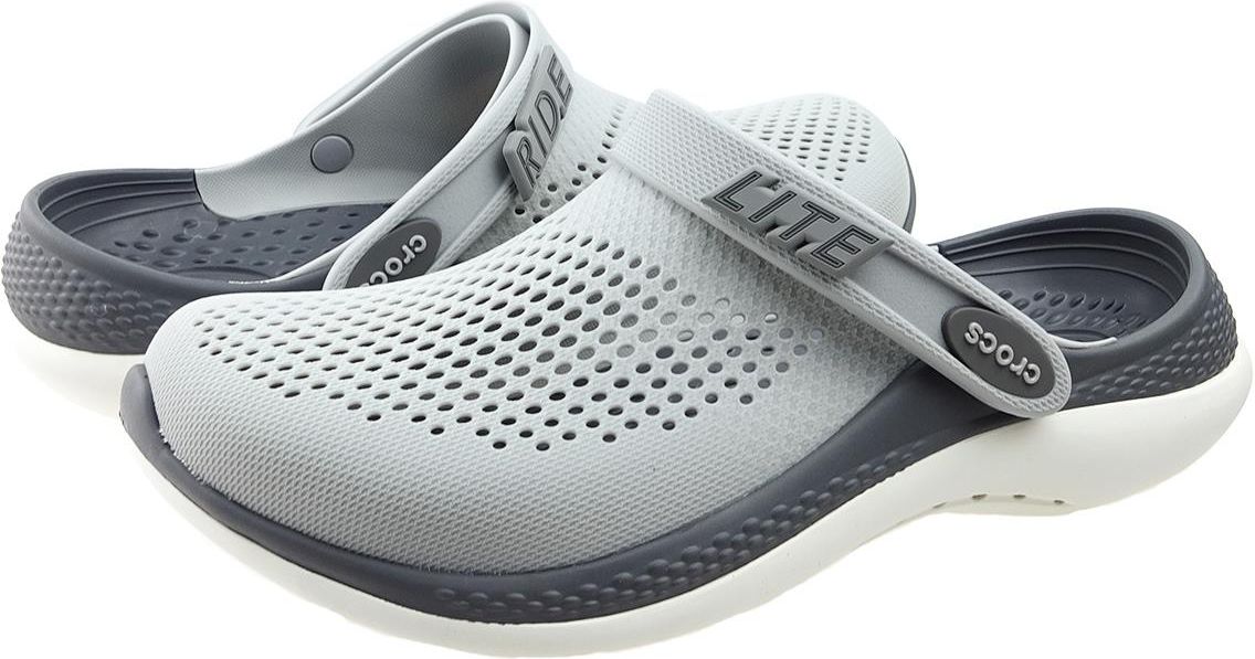 Klapki Crocs Literide 360 Clog 206708-0DT light grey/slate grey - Ceny ...