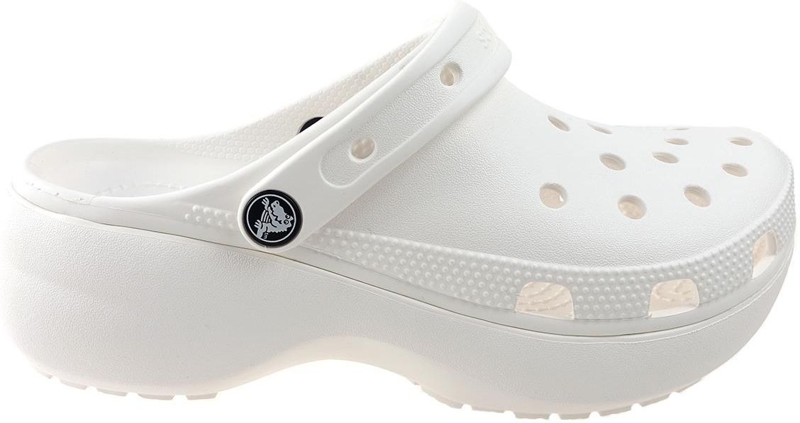 Klapki Crocs Classic Platform Clog W 206750-100 white - Ceny i opinie ...