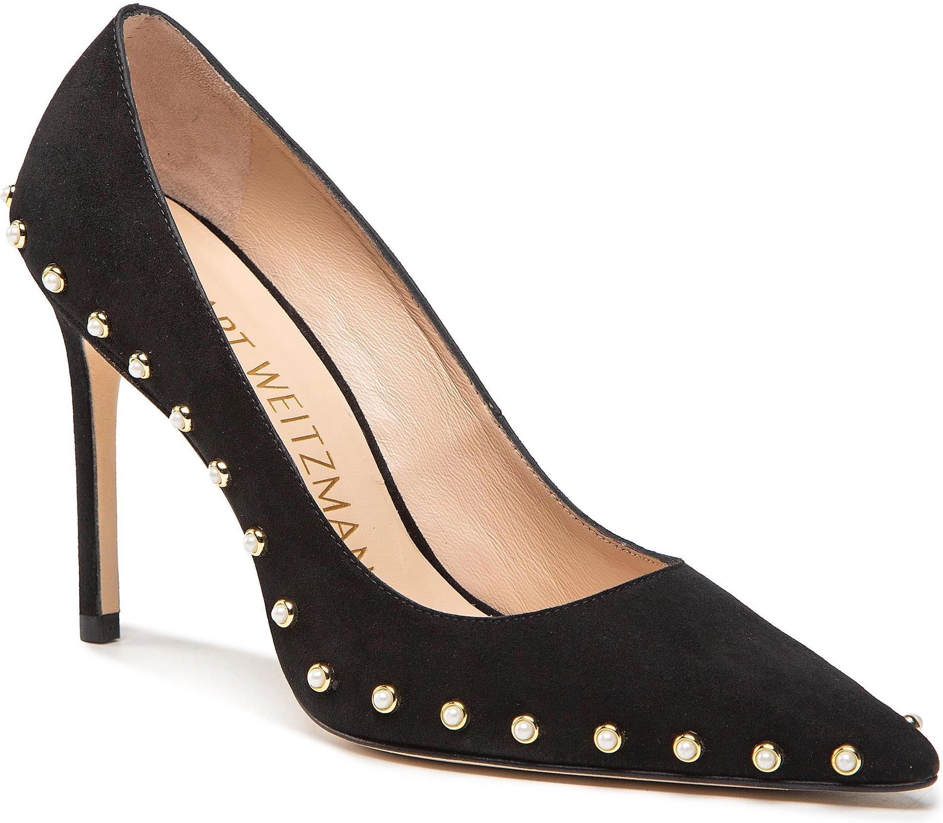Szpilki STUART WEITZMAN - Stuart Pearl 100 Pum SB859 Black - Ceny i ...