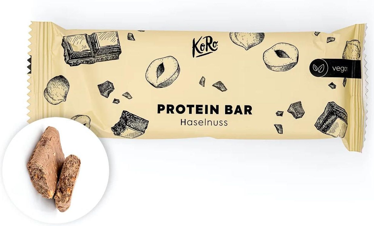 Koro Baton Proteinowy 60g Orzech Laskowy - Ceny i opinie - Ceneo.pl