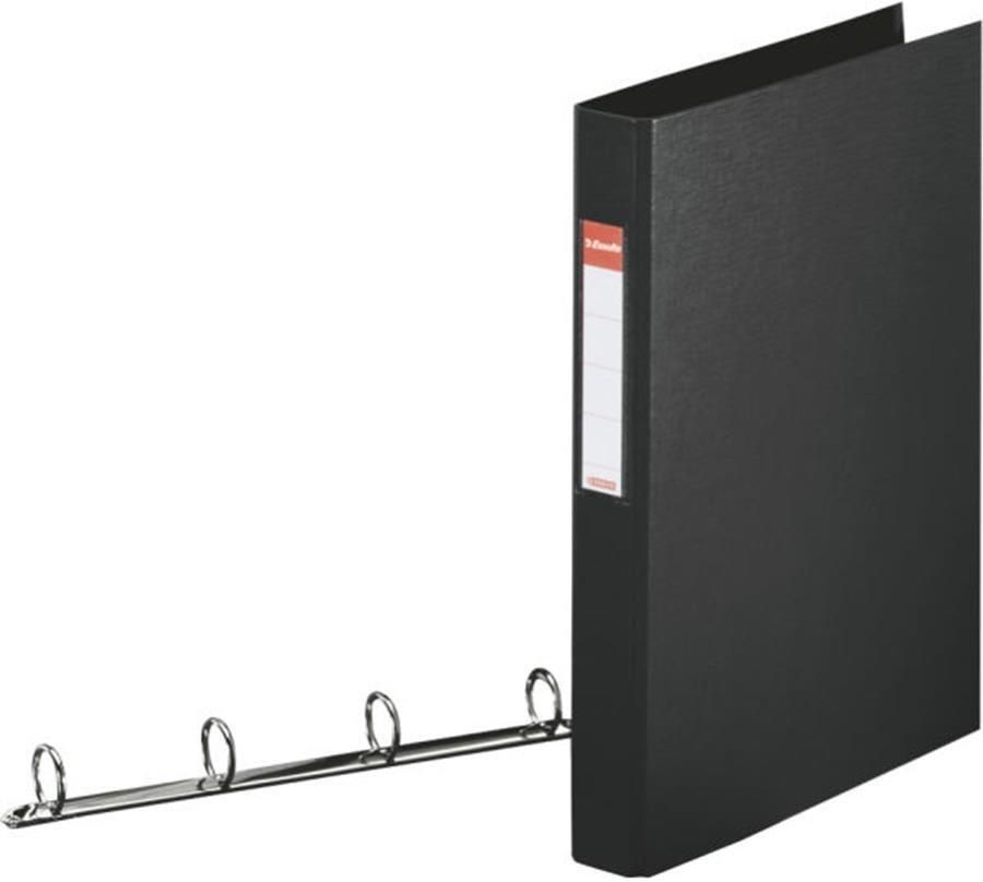 Esselte Segregator A4 Z 4 Kółkami, Grzbiet 42 Mm, Czarny 14462 ...