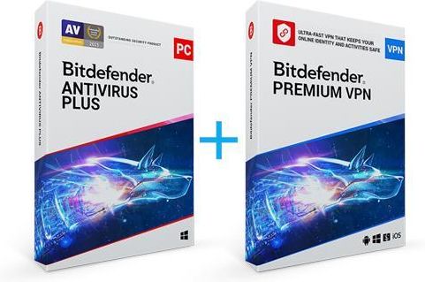 Bitdefender Zestaw Antywirus Plus i Premium VPN 10 stanowisk 12m (BAVVN1Y10D) - Ceny i opinie na ...