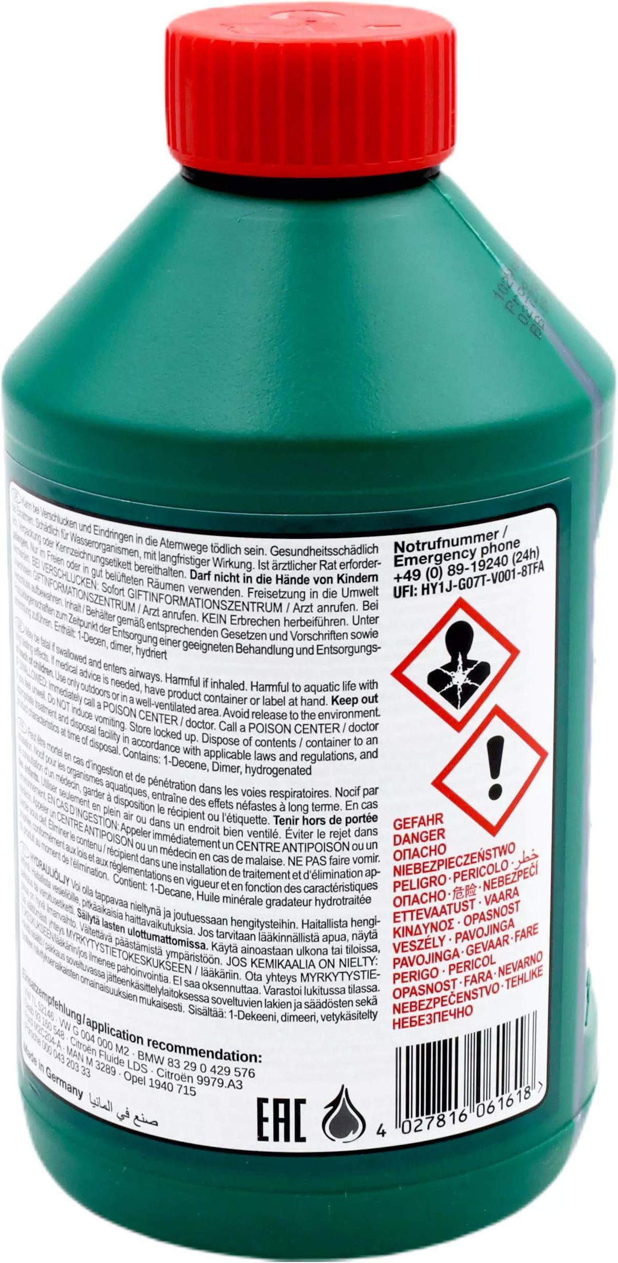 Olej przekładniowy Febi Bilstein Płyn Do Wspomagania Zielony Febi 06161 ...