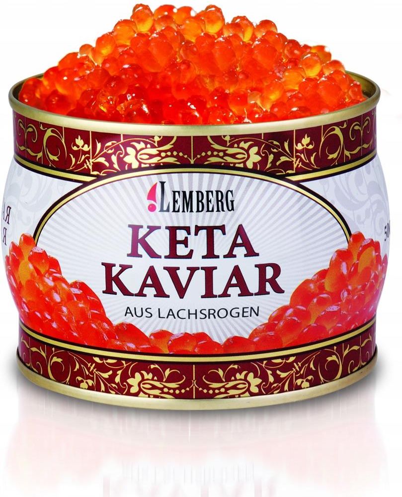 Lemberg Kawior Z Łososia Keta 400g - Ceny i opinie - Ceneo.pl