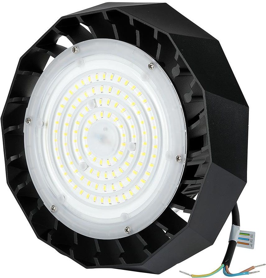 Oprawa Led High-Bay 100W 6000K Z Zasilaczem Samsung Czarna 90'D Vt-9 ...