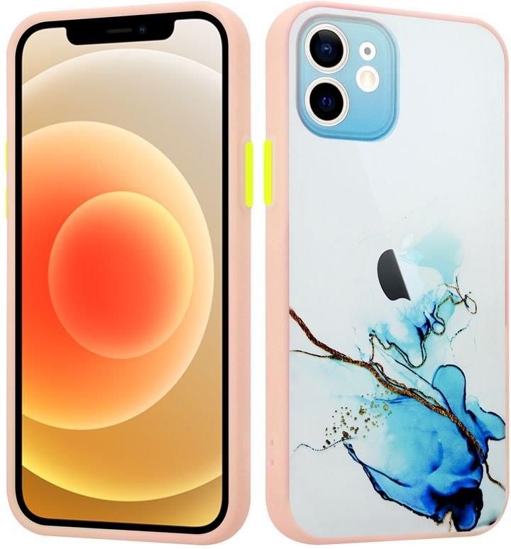 MX AQUARELLE IPHONE XS MAX NIEBIESKO-BIAŁY / NAVY-WHITE (26344) - Etui ...
