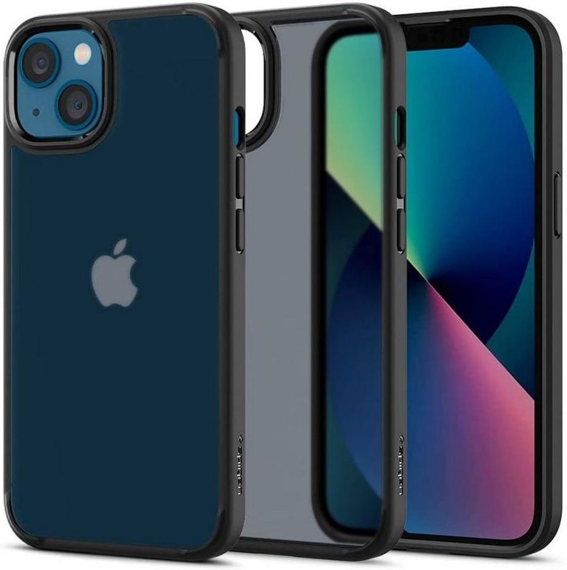 SPIGEN ULTRA HYBRID IPHONE 13 MATTE FROST BLACK 8809811852868-ACS03623 ...