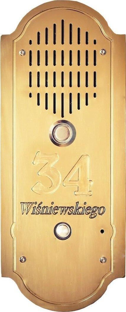 Domofon Radbit Panel Domofonowy Jednorodzinny Z Czytnikiem Bra-Rt-Bk ...