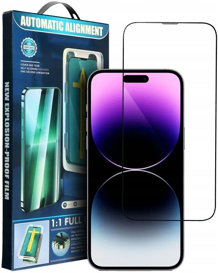 5D Full Glue Tempered Glass - do iPhone X czarny + (12695022282 ...