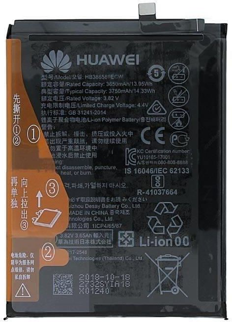 Bateria HB386589ECW Bat. do Huawei MATE 20 LITE/P10+ (201829) - Opinie ...