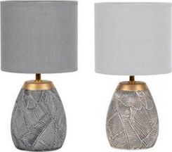 Lampa Dkd Home Decor Lampa stołowa Ceramika Szary Materiał Poliester ...