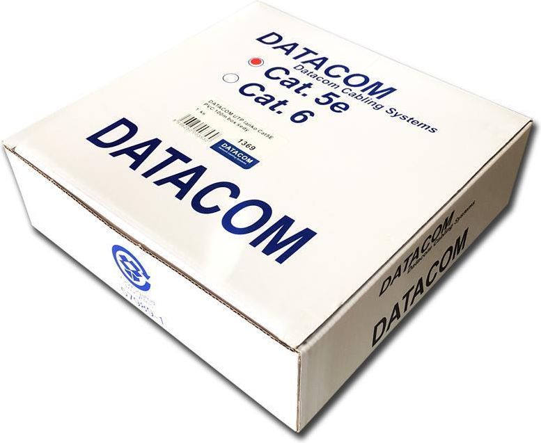 Kabel Datacom Utp Cat.5E, Lanko 100M (1369) Szary - Opinie i ceny na Ceneo.pl