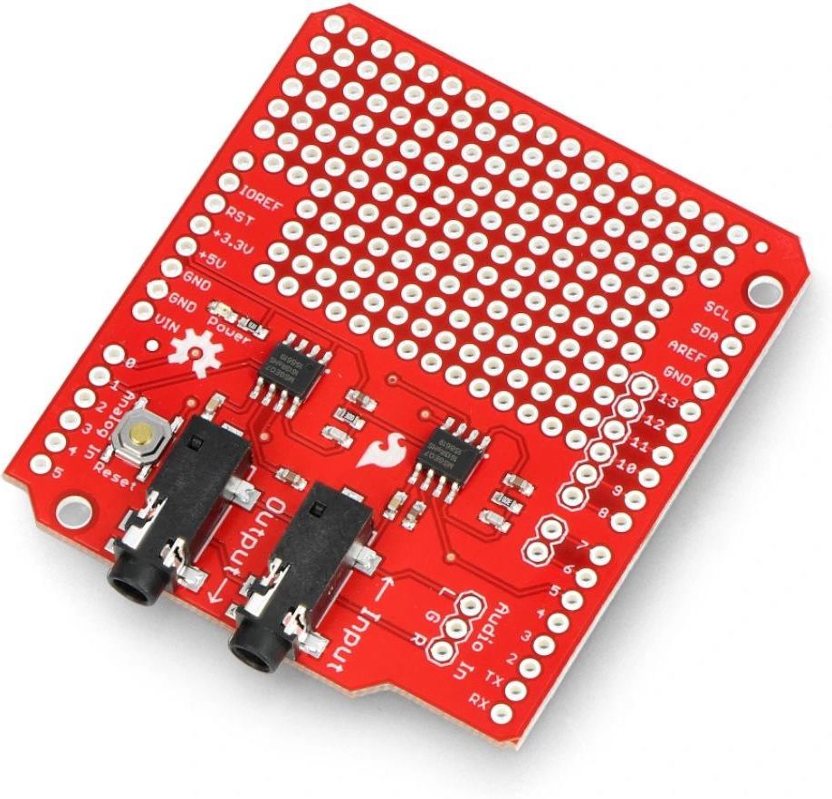 Mikrokontroler Sparkfun Spectrum Audio Shield - DEV-13116 (SPF02385) - Opinie i ceny na Ceneo.pl