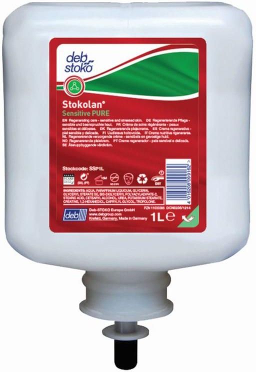 Sc Johnson Professional Stokolan Sensitive Pure - Krem Odżywczy 1 Litr ...