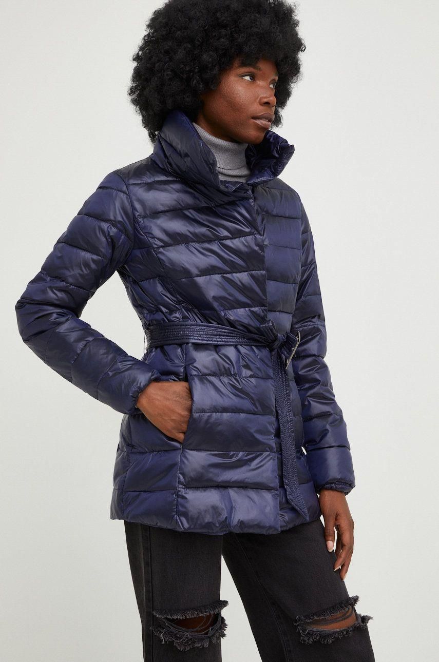 Answear Lab kurtka damska kolor granatowy przejściowa - Ceny i opinie ...